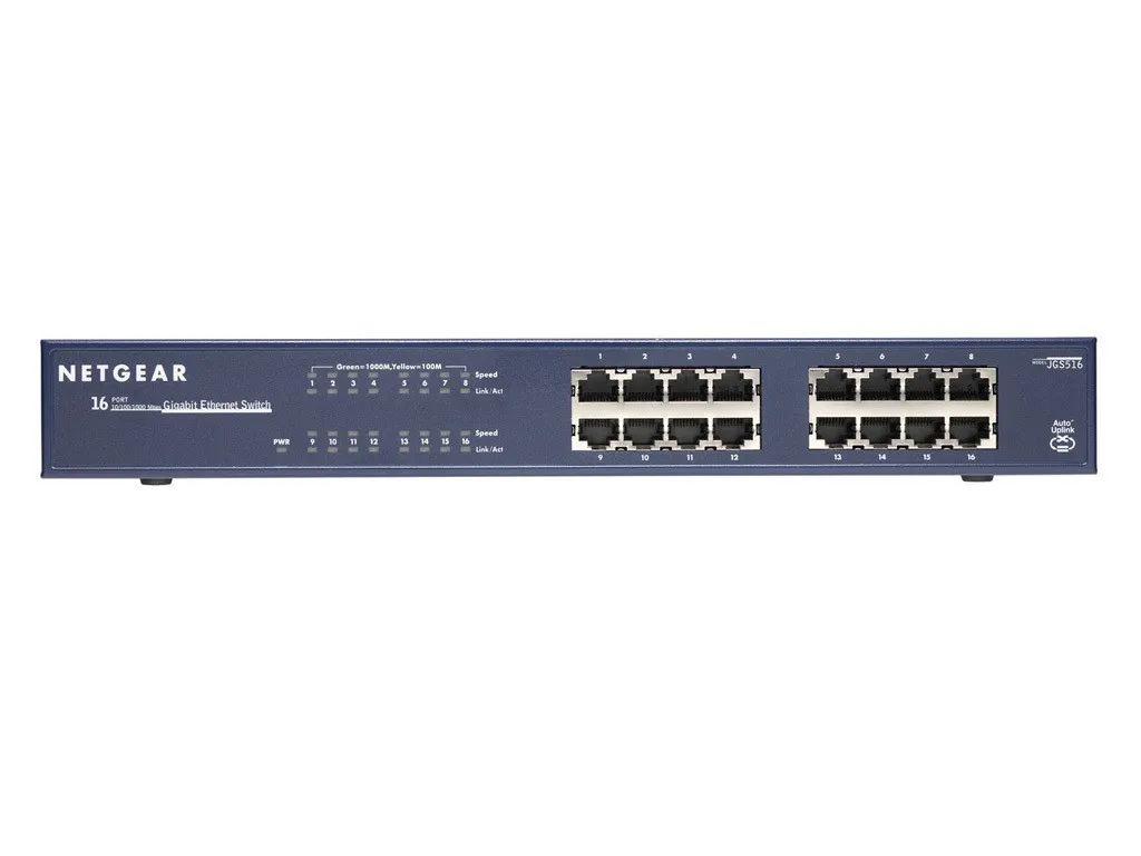 Switch Unmanaged Rack 16xGE - JGS516 / Urządzenia sieciowe / Peryferia ...