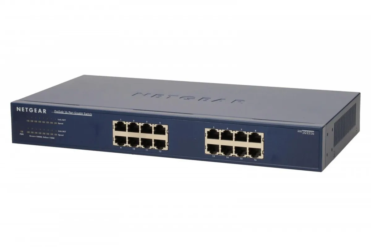 Switch Unmanaged Rack 16xGE - JGS516 / Urządzenia sieciowe / Peryferia ...