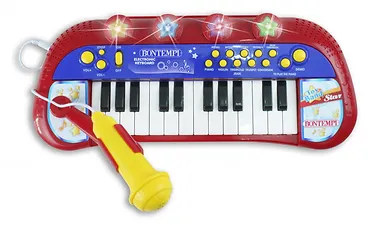 Bontempi Keyboard elektroniczny 24 klawisze / Muzyczne / Zabawki / Dom, sport i dziecko / apollo ...