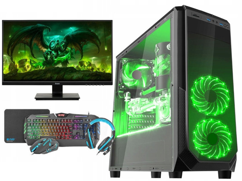 Zestaw Komputerowy Apollo HERO Intel i5-9400F/RX570 4 GB/16GB RAM/240GB ...