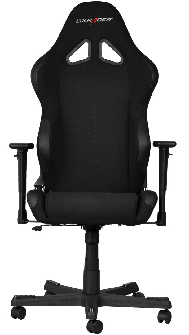 Fotel dla gracza gamingowy DXRacer Racing czarny Materiał / Fotele ...