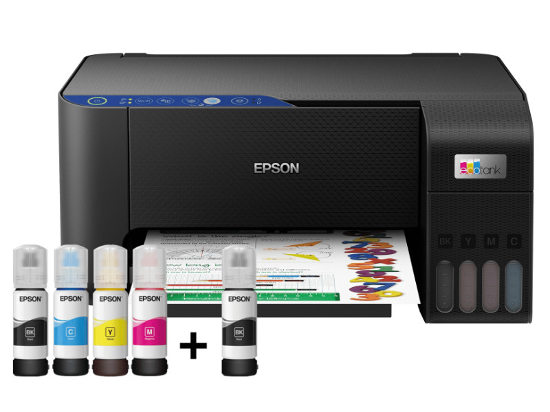 Urządzenie wielofunkcyjne atramentowe Epson EcoTank L3251 | Wifi, USB / Drukarki i urządzenia ...