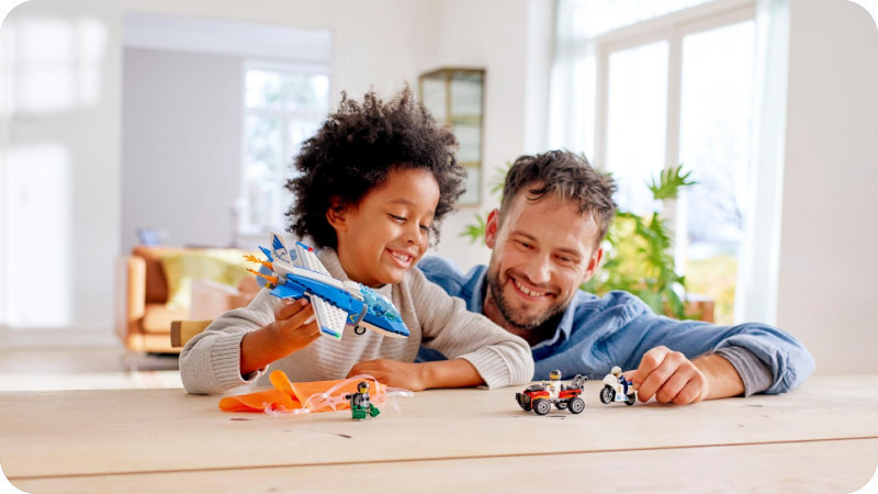 Lego City Aresztowanie spadochroniarza 60208 / Klocki LEGO / Zabawki ...